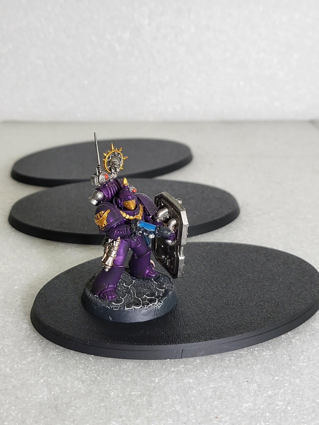 Lot of 3 105mm X 70mm Large Oval Bases Used for Warhammer 40k & Aos GW ...