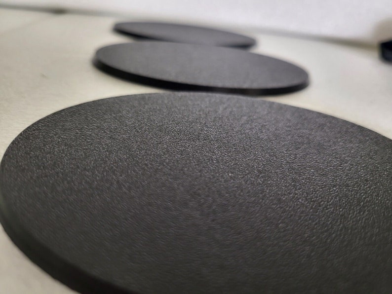 Lot of 3 120mm X 92mm Large Oval Bases Used for Warhammer 40k & Aos GW ...