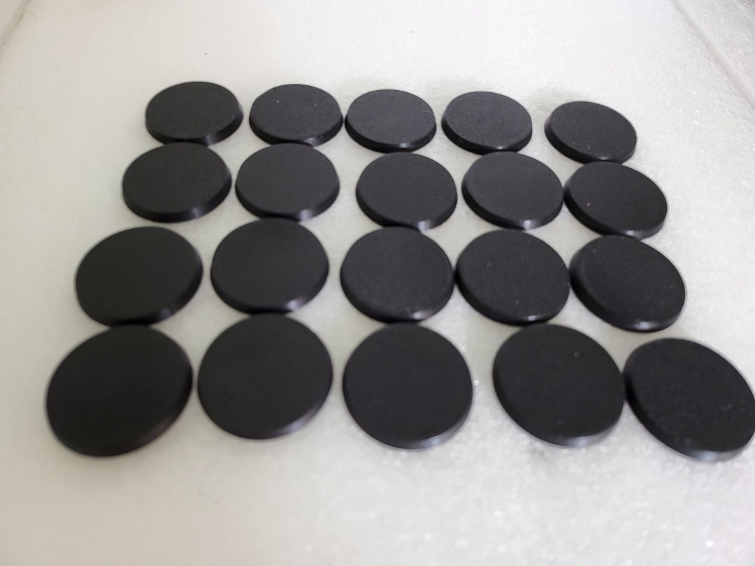 Lot of 20 - 40mm Round Bases for Warhammer 40k & Aos Bitz Heavy Gear - Etsy