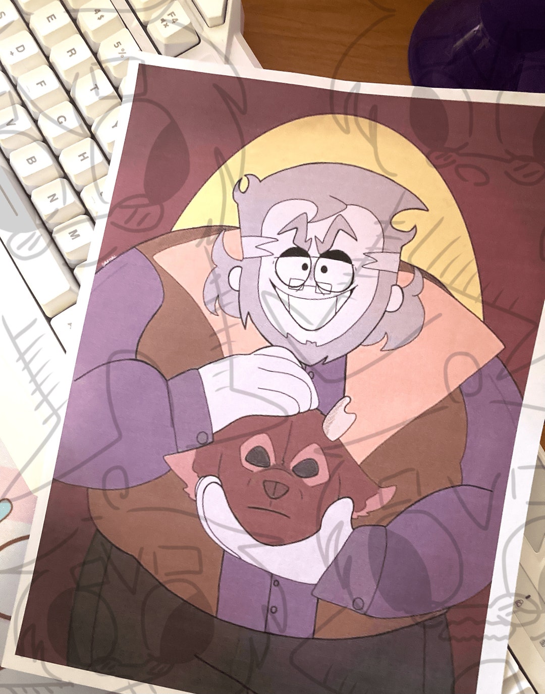 Reid Velseb Spooky Month AU Print - Etsy