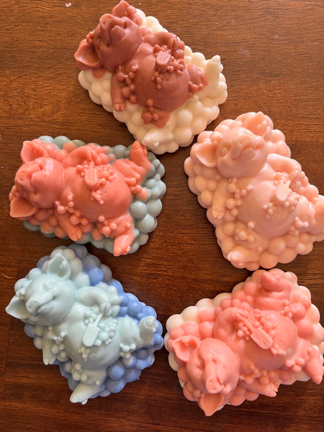 Piggy Soaps/pig/cute Gift/custom/handmade - Etsy