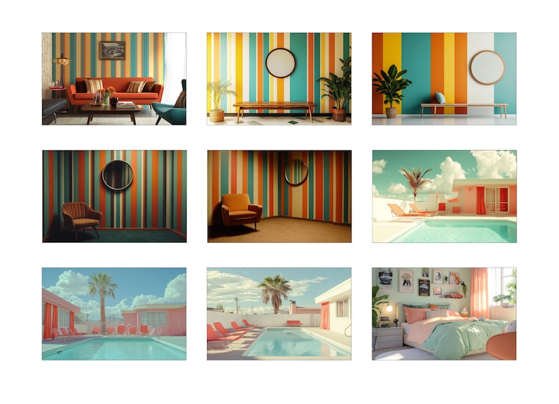 58 Retro Style Backdrops, Perfect for Wedding, Birthday, Special Day ...