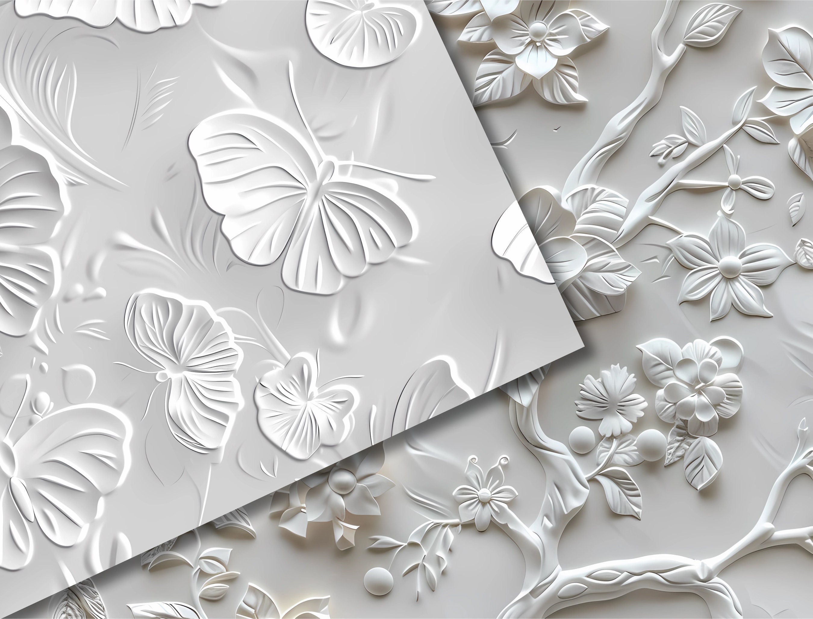 36 Embossed, Seamless Digital Paper, Perfect for Textures Backgrounds ...