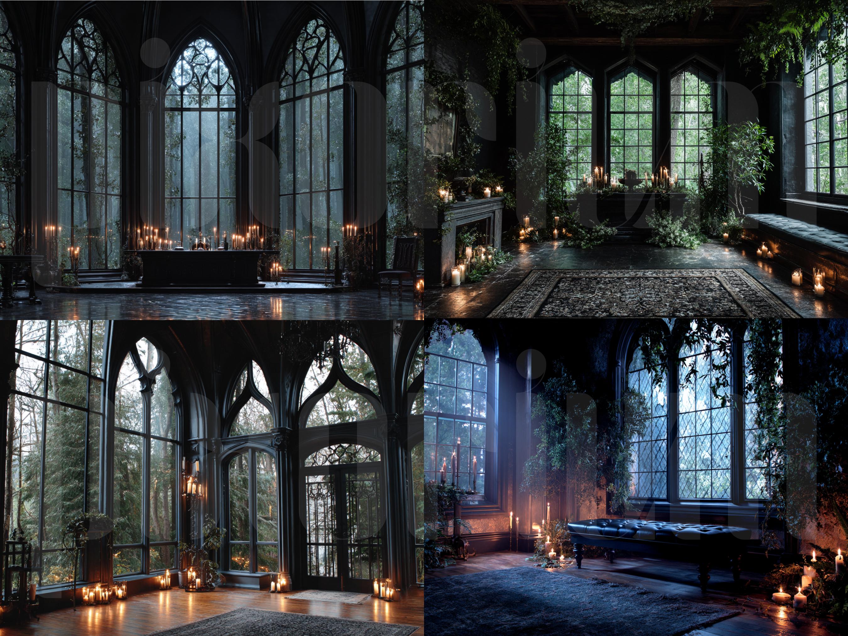 42 Gothic Window Backdrops, Perfect for Wedding, Birthday, Special Day ...