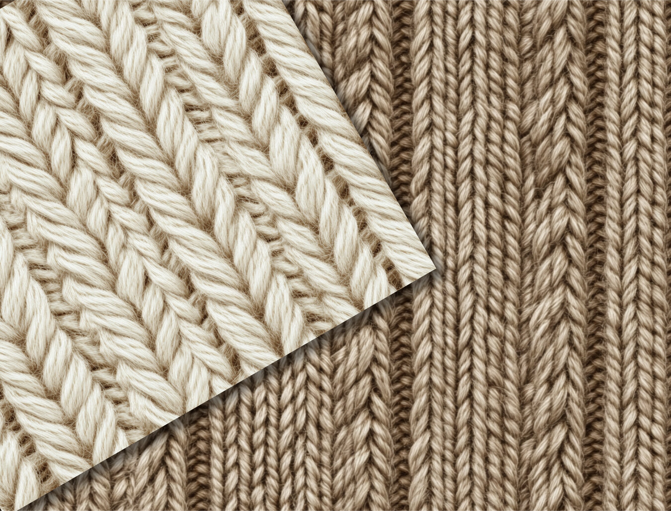 40 Knit Texture Seamless Digital Paper, Perfect for Textures ...