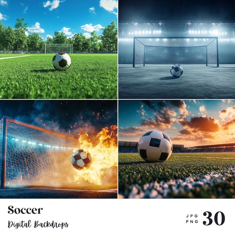 Soccer Backdrop - Etsy