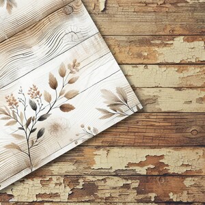 64 Shabby Wood Background Digital Paper, Perfect for Textures ...