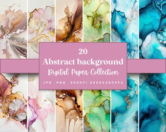 37 Water Light Background Digital Paper, Perfect for Textures ...