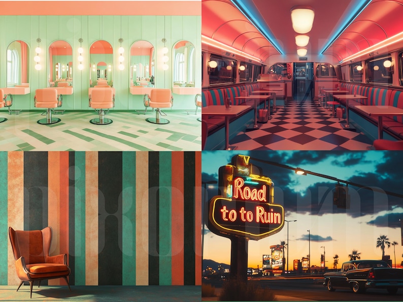 58 Retro Style Backdrops, Perfect for Wedding, Birthday, Special Day ...