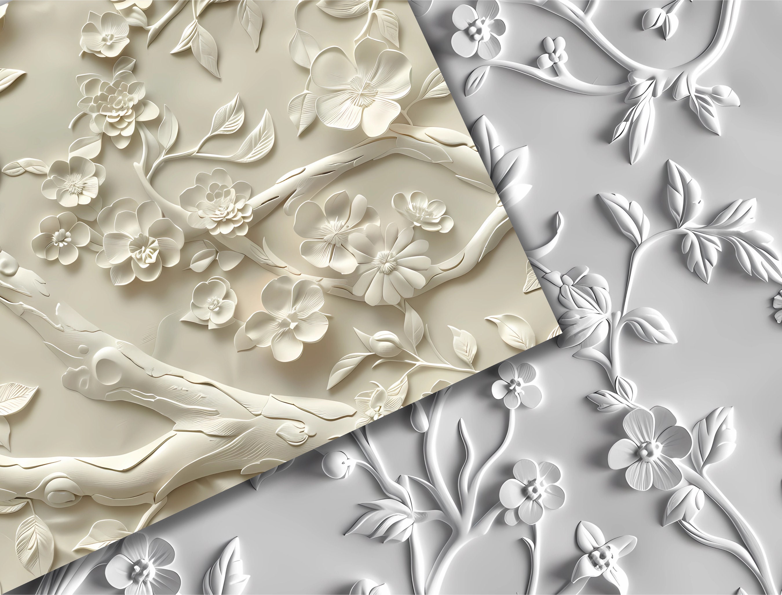 36 Embossed, Seamless Digital Paper, Perfect for Textures Backgrounds ...