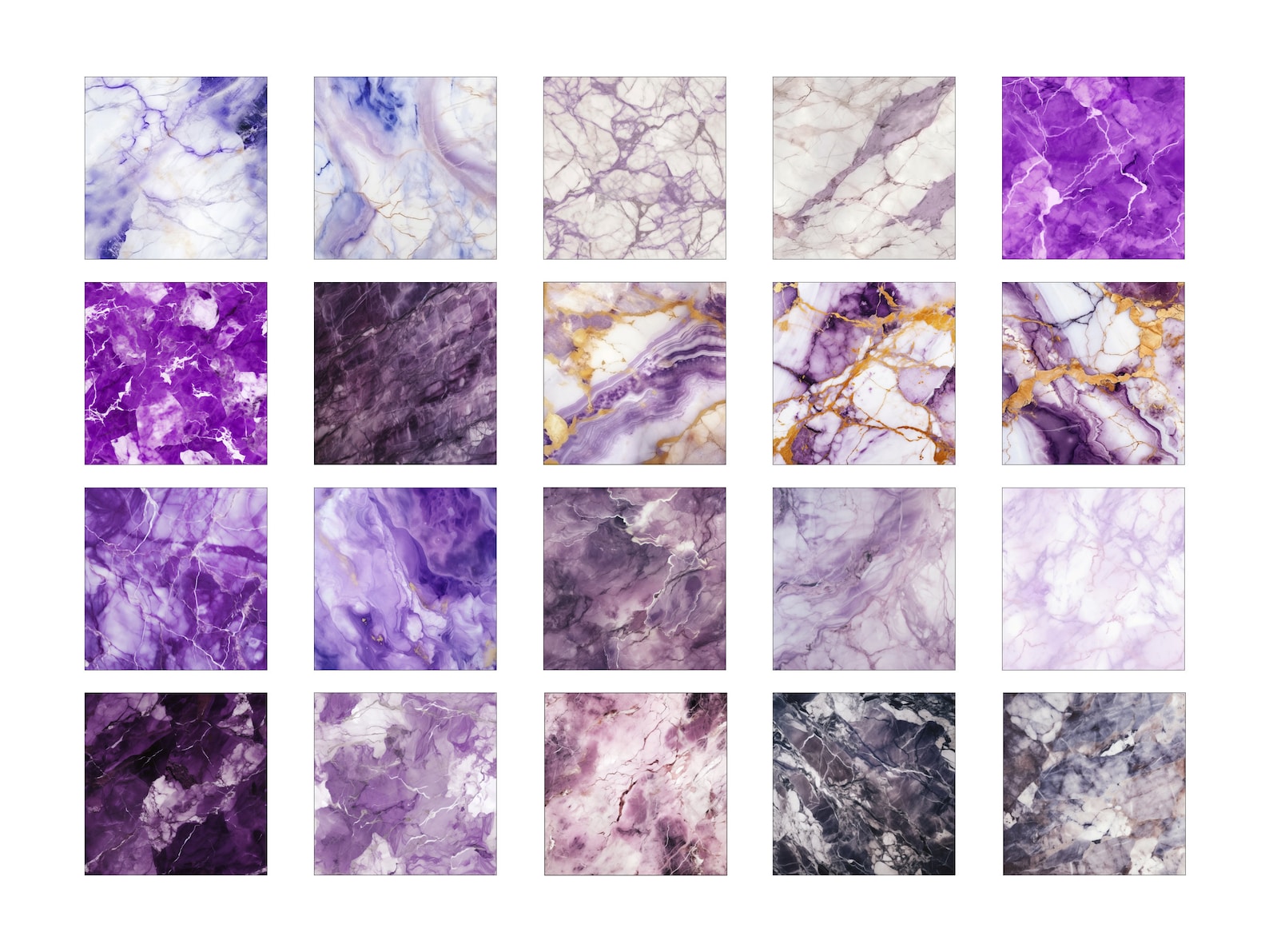 31 Purple Marble Digital Paper, Purple Marble Textures Backgrounds ...