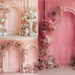 62 Classic Pink Maternity Digital Backdrops, Perfect for Wedding ...