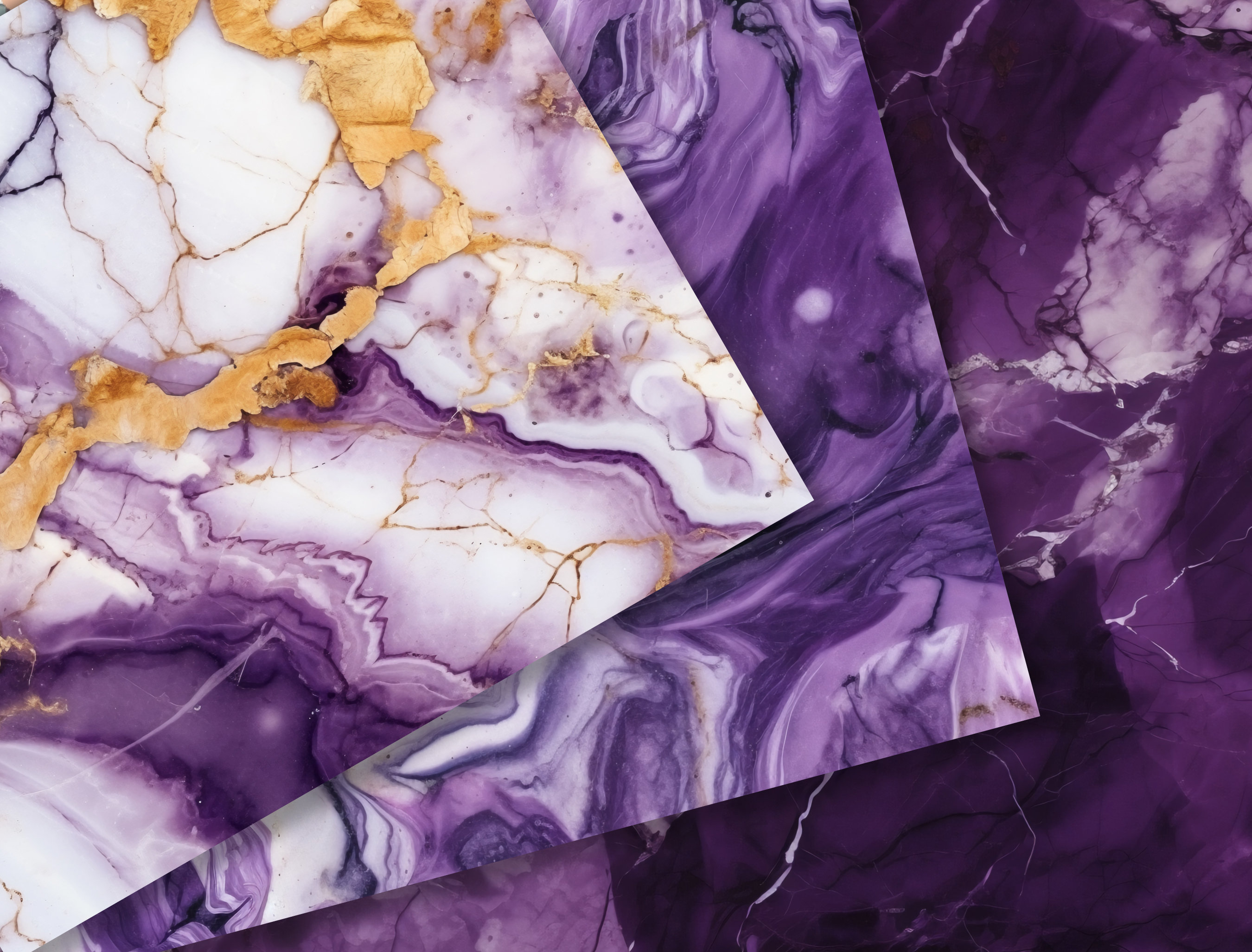 31 Purple Marble Digital Paper, Purple Marble Textures Backgrounds ...
