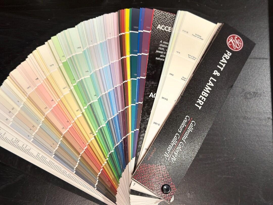 Pratt & Lambert Calibrated Colors Paint Samples Book - Etsy