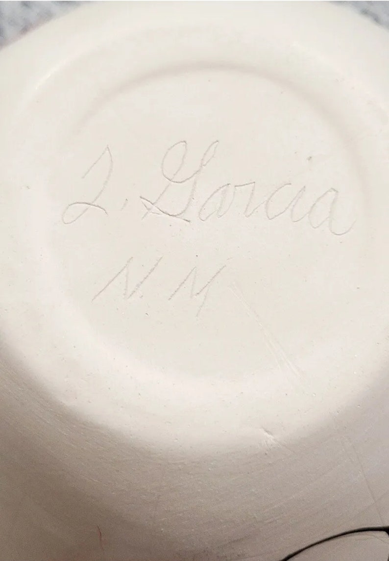 Traditional Acoma Pueblo Polychrome Pottery by Garcia 6 - Etsy