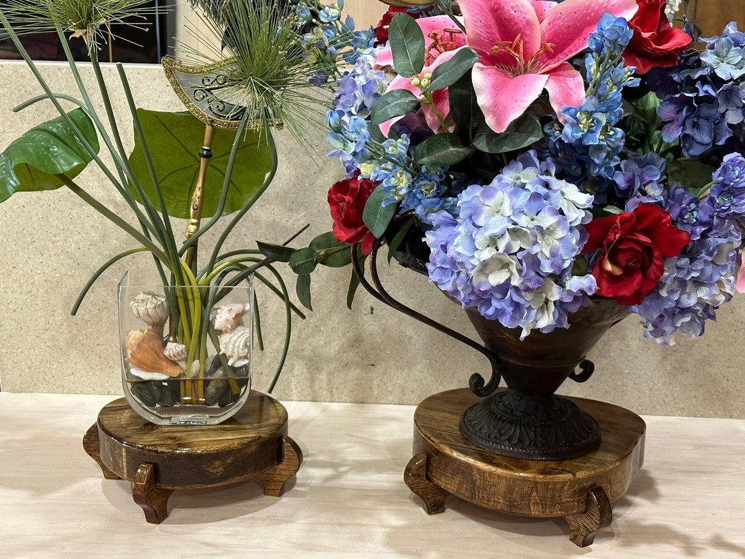 Handcrafted Wood Stand, Oak Maple Birch, Solid Wood - Etsy