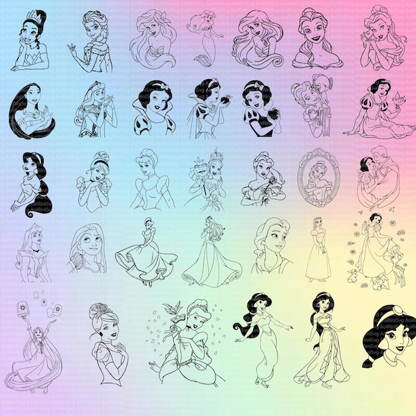 Custom Princess Printable - Etsy