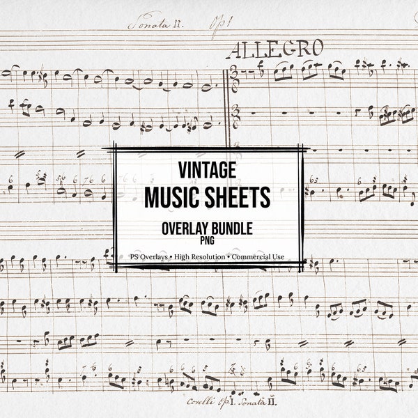 Vintage Music Sheets - Etsy