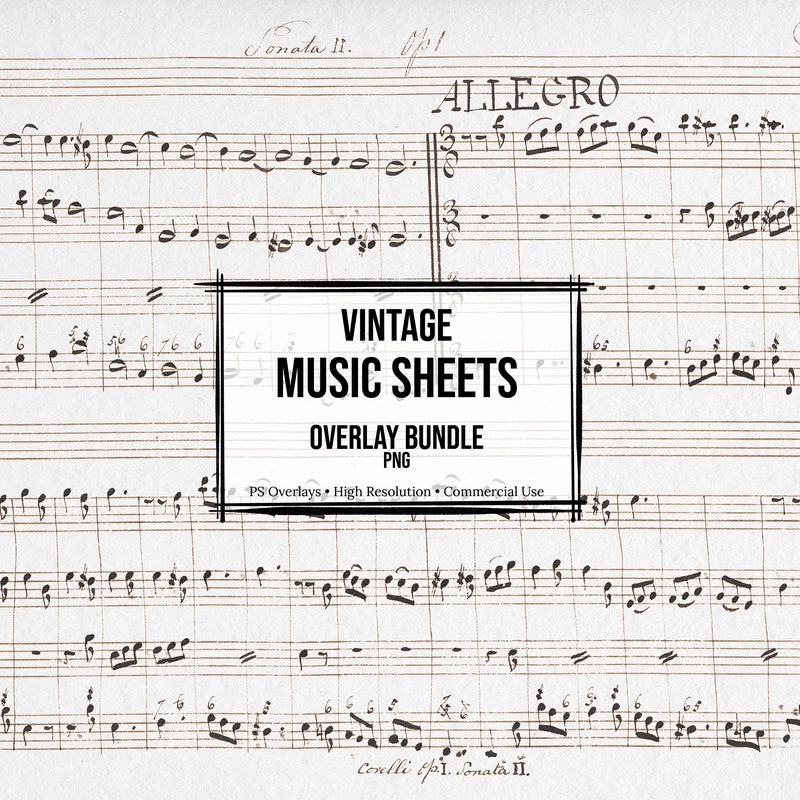 Music Sheets - Etsy