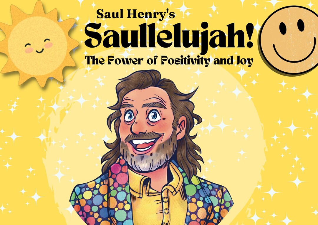 Saul Henry Saullelujah the Power of Positivity and Joy Postcard Set - Etsy