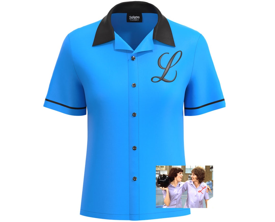 USA Made -custom Women's Bowling Shirt With Personalized Initial - Pink ...