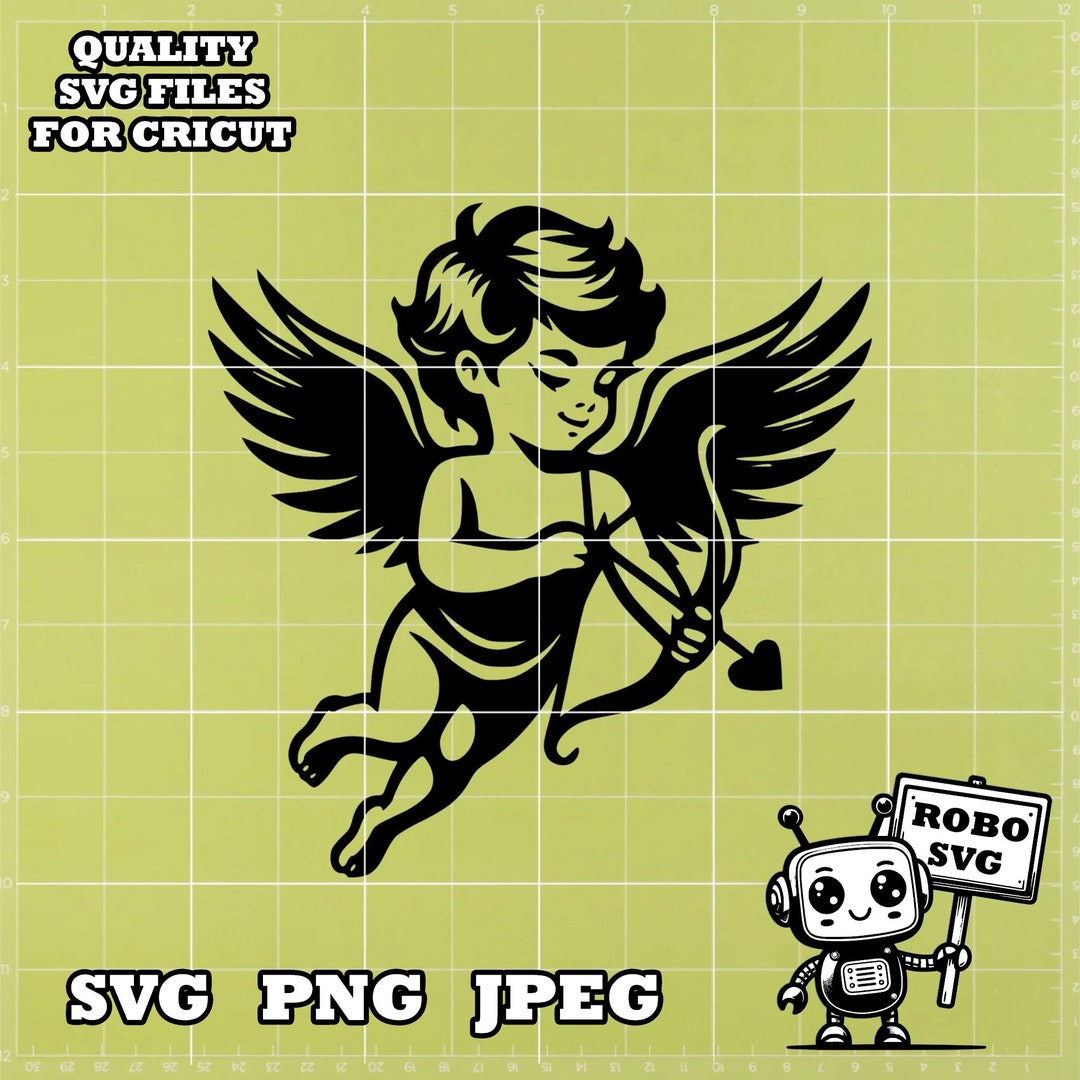 Cupid SVG, Instant Digital Download for Cricut and Silhouette for ...