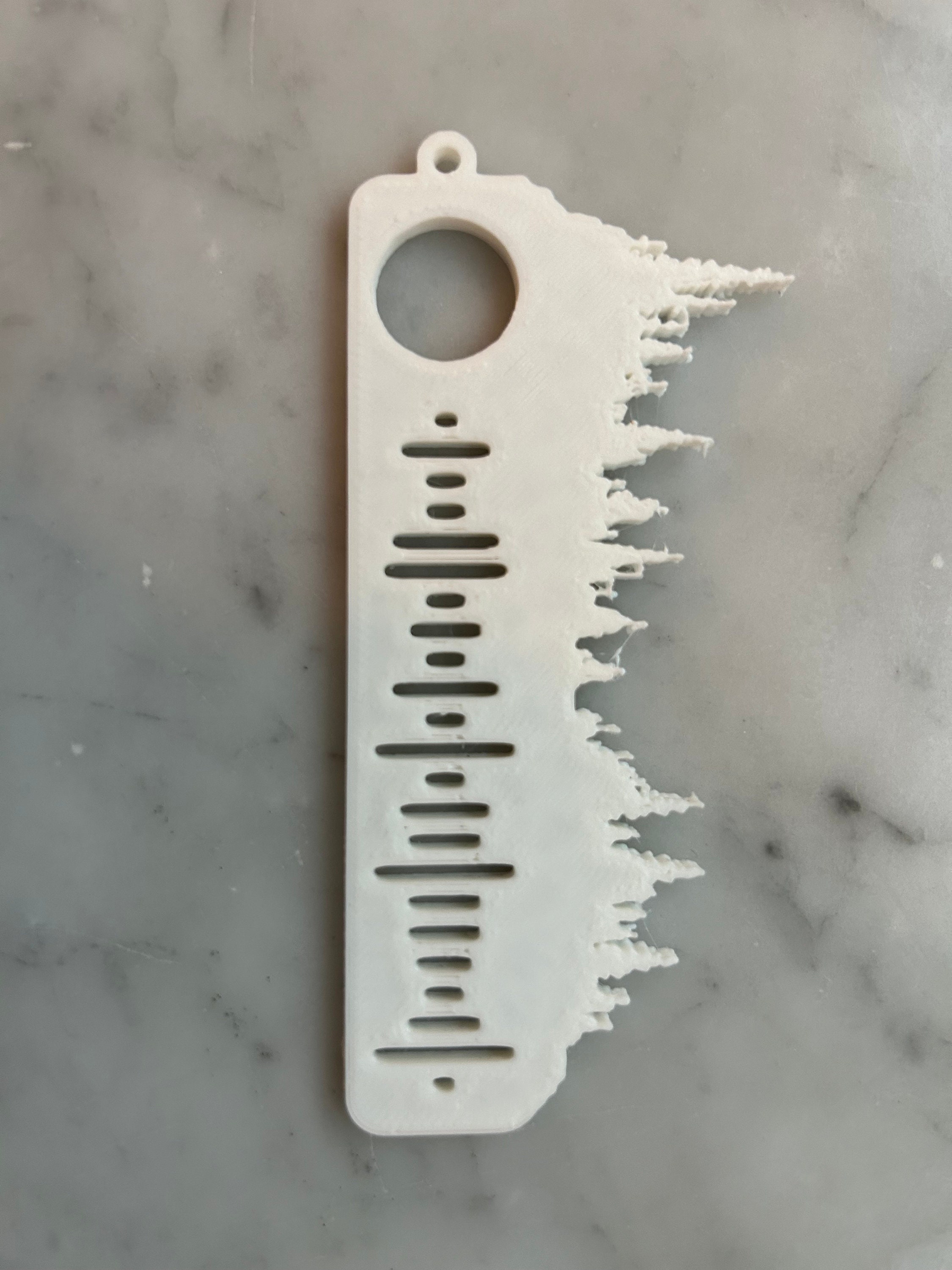 Completely Custom Spotify Code Keychain - Etsy