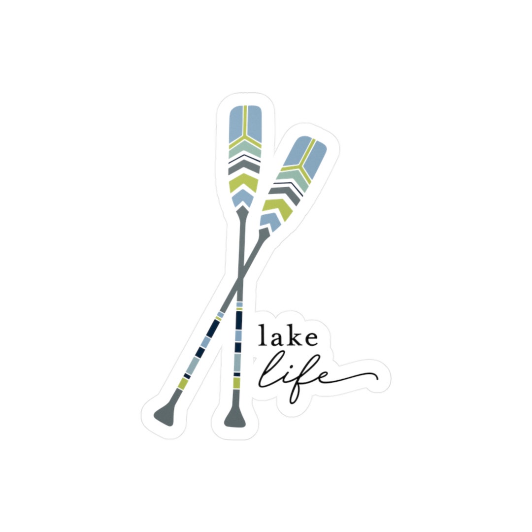 Lake Life Vinyl Sticker for Laptop Car Water Bottle - Etsy