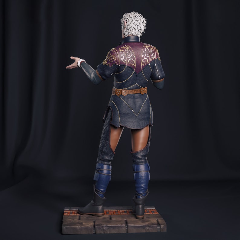 Astarion 3D Printed Statue BG3 Garage/model Kit Designed - Etsy Australia