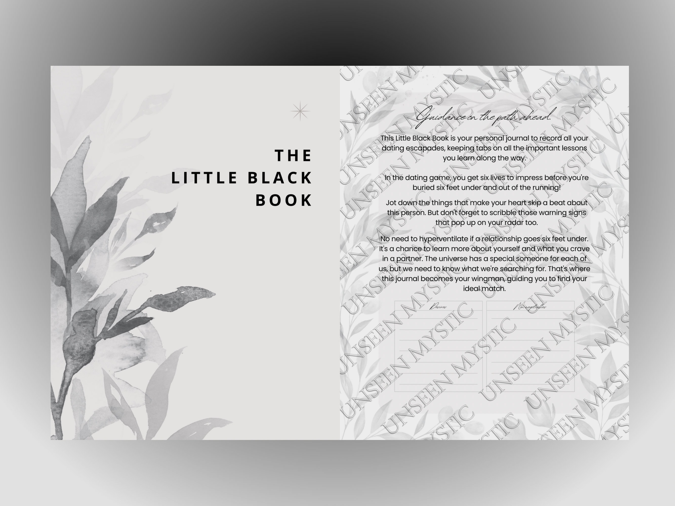 The Little Black Book : Dating Roster Journal Perfect for Documenting ...