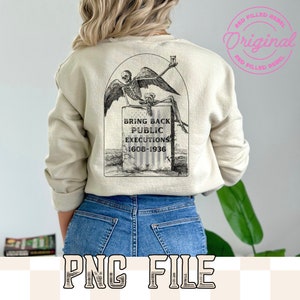 Bring Back Public Executions PNG | Skeleton on a Tombstone | American ...