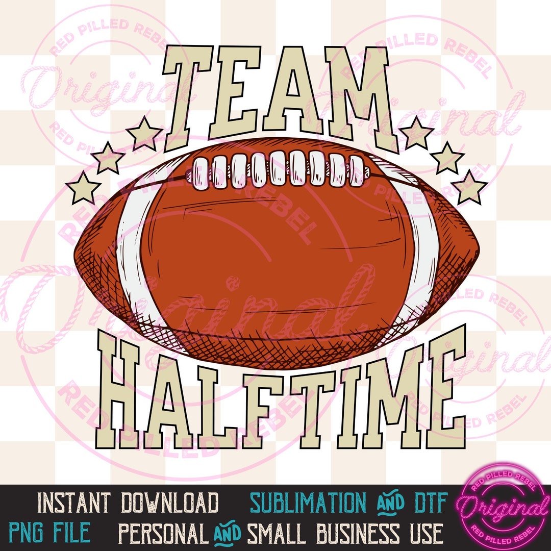 Team Halftime Football PNG | Football Shirt Design Sublimation and DTF ...
