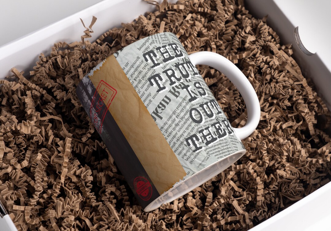 The Truth is Out There Mug Wrap | X-files 11oz and 15oz Mug Wrap, 2 ...