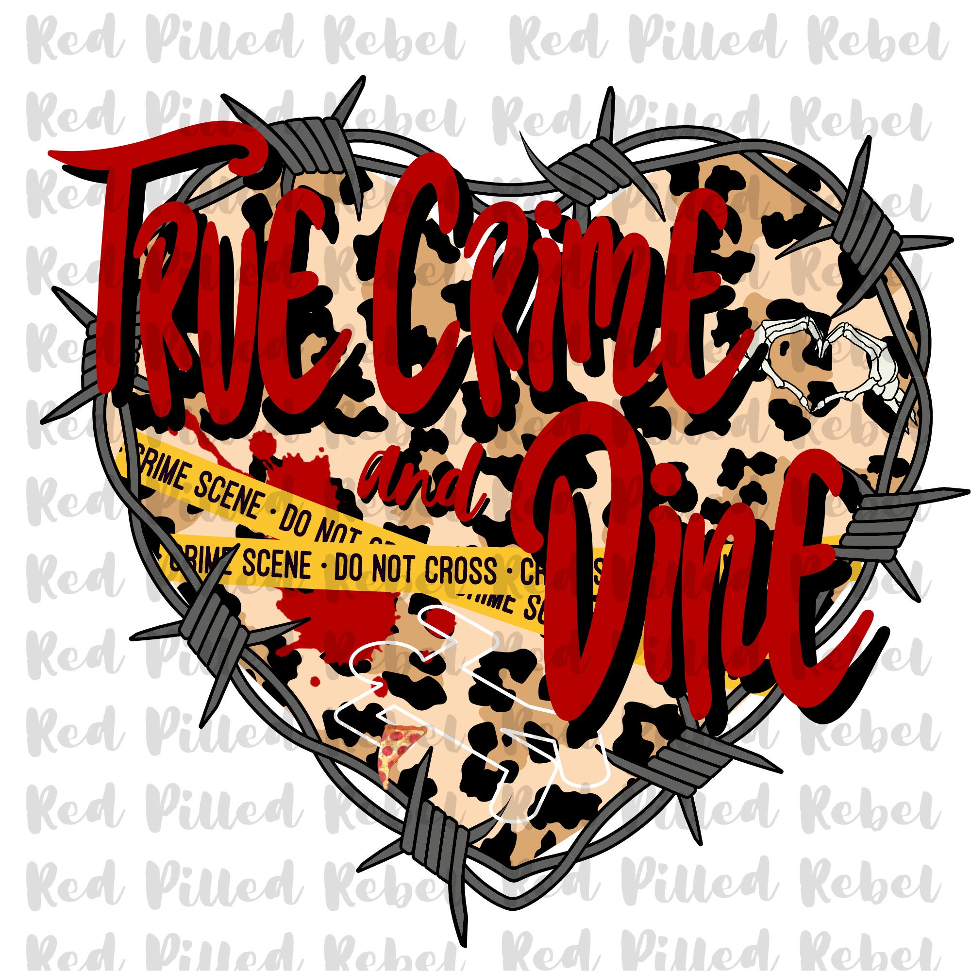 True Crime and Dine PNG Digital Download True Crime Fan, True Crime ...