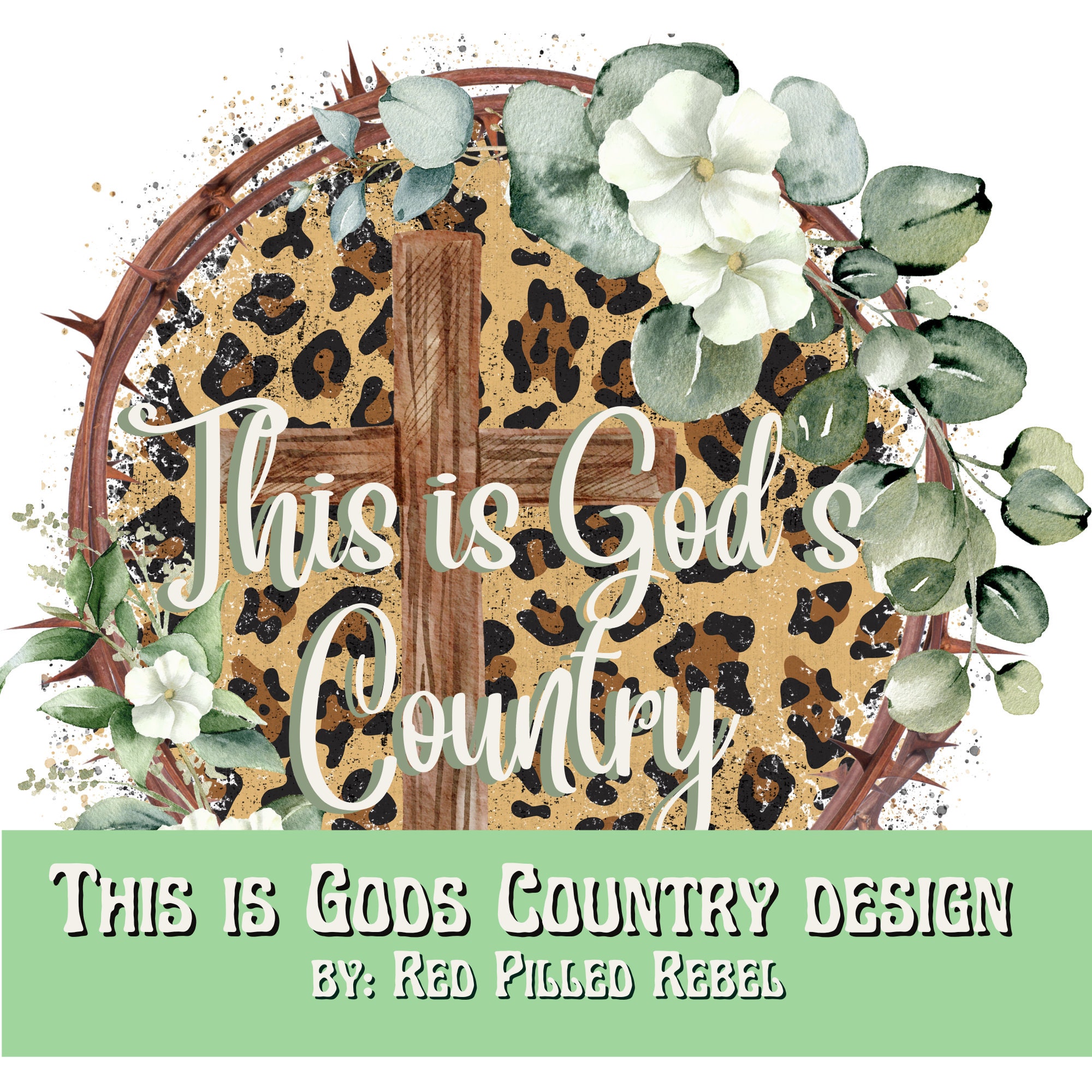 This is Gods Country PNG Instant Digital Download, Sublimation Design ...