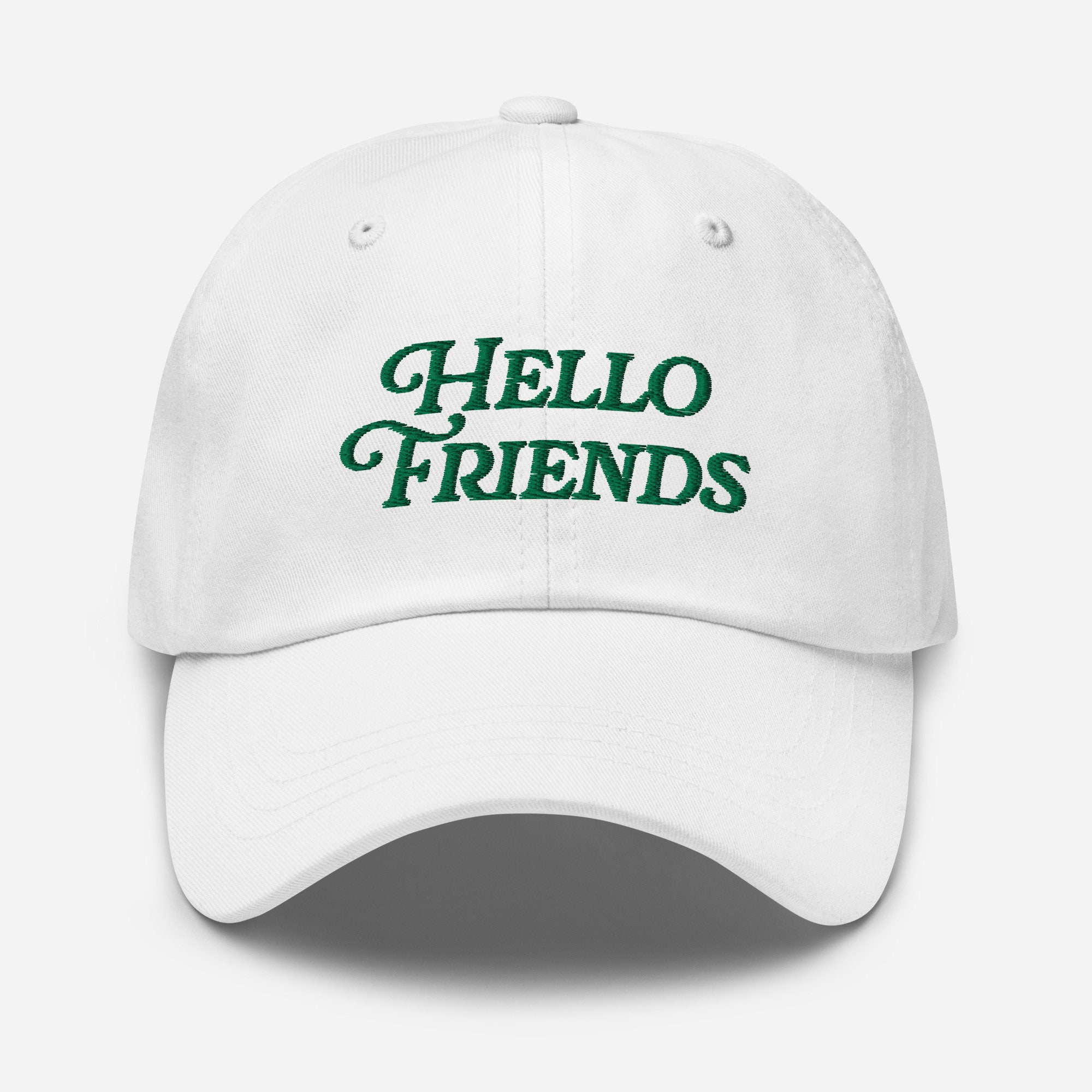 Hello Friends Unstructured Hat Fan of Masters Golf Tournament Hat ...