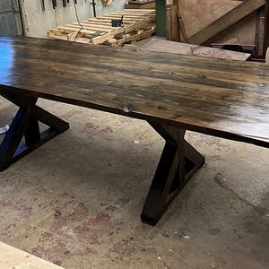 X Shaped Table Legs - Etsy