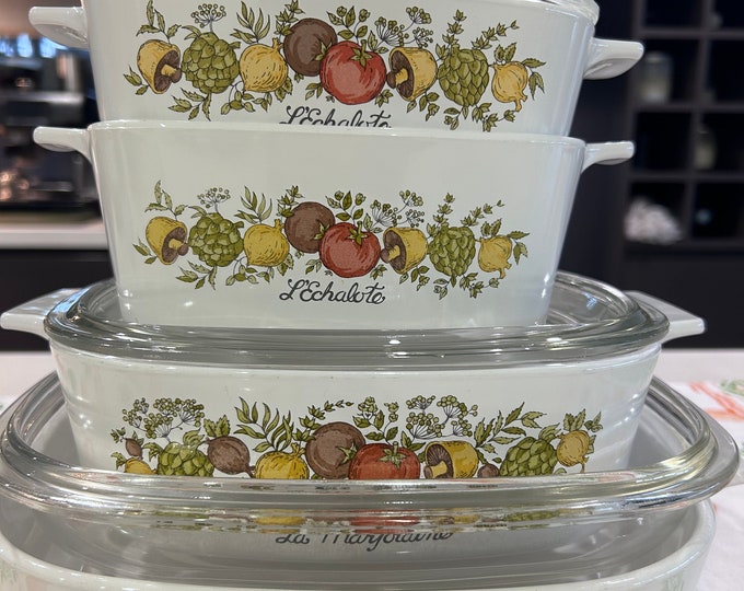 Corningware, Spice of Life Pattern, Casserole - Etsy Canada