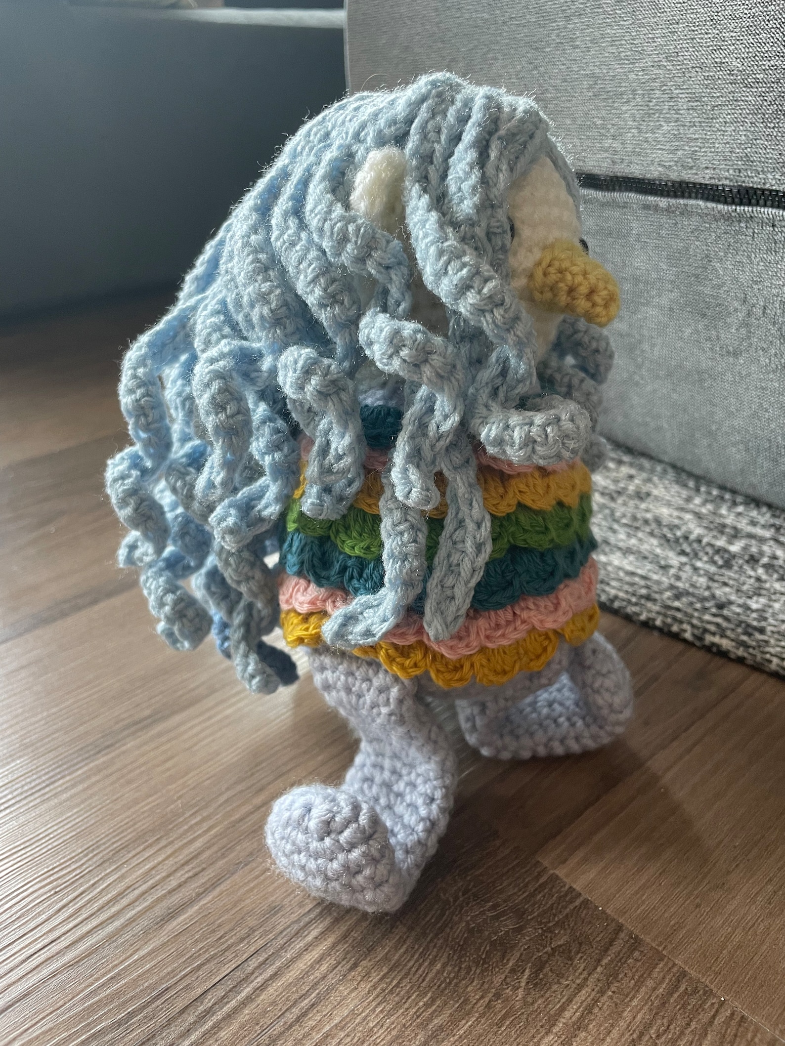 Amabie Crochet Pattern | Japanese Folklore Yokai | Cute Amigurumi ...