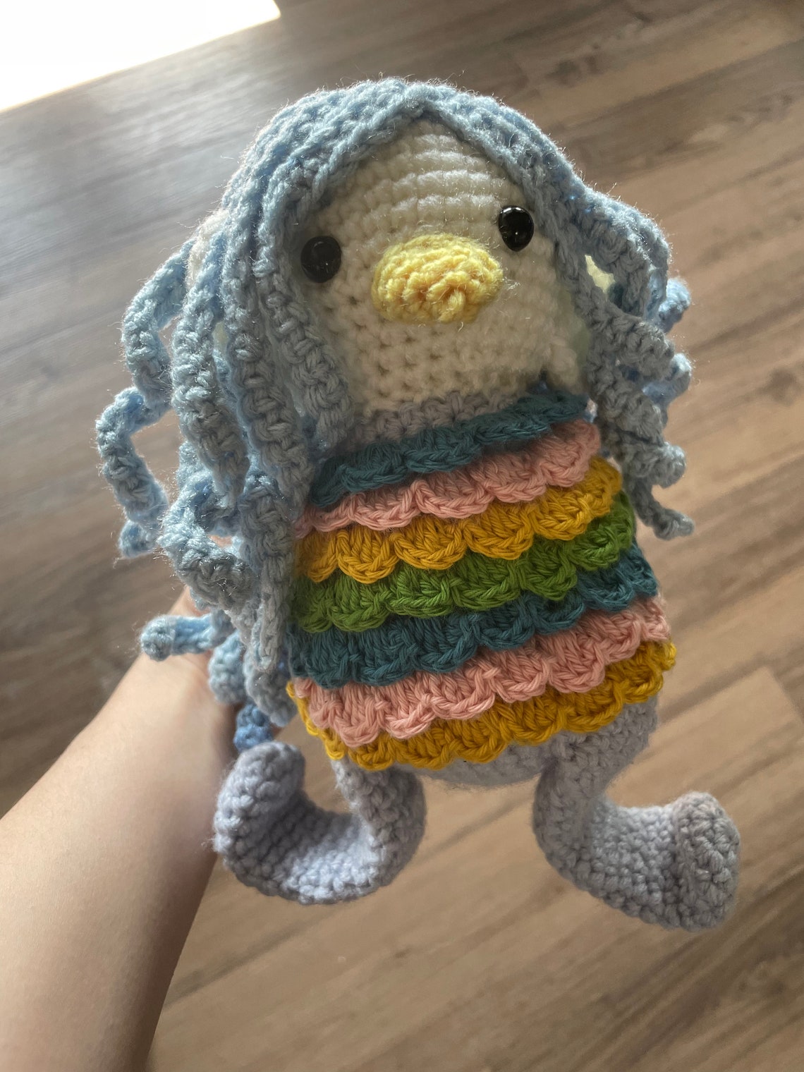 Amabie Crochet Pattern | Japanese Folklore Yokai | Cute Amigurumi, Unique Crochet Patterns ...