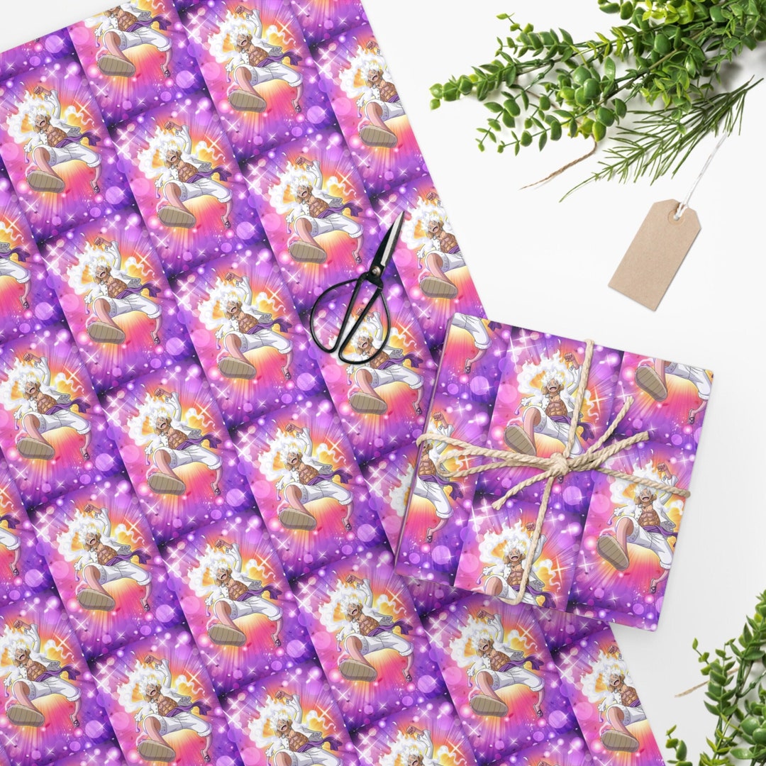 Custom Anime Wrapping Paper One Pirate Hero Anime Gift Wrap - Etsy