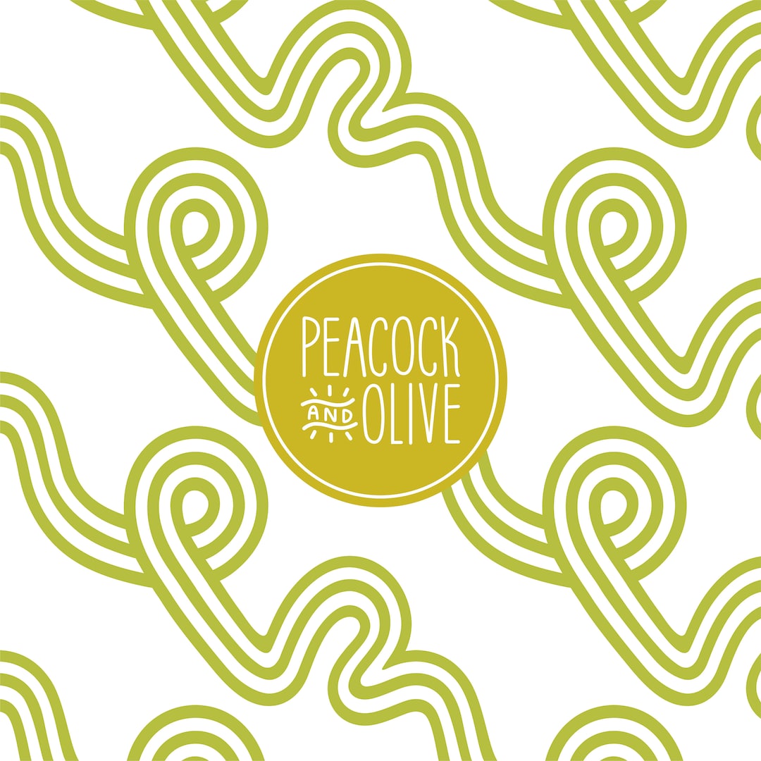 Seamless Pattern Groovy | Digital File for Fabric & Wallpaper | Retro ...