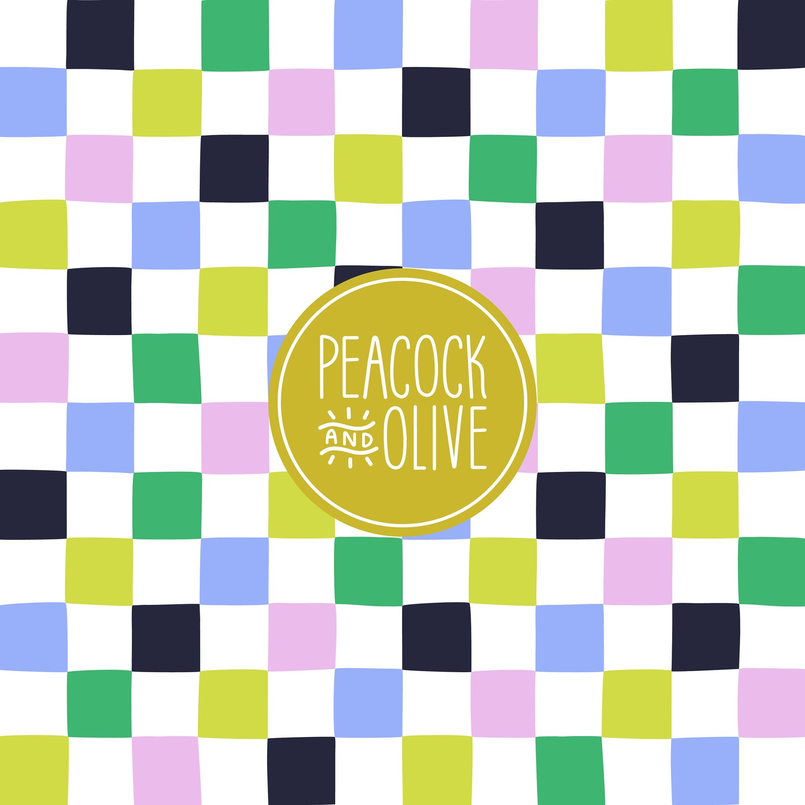 Checkerboard Digital Seamless Pattern File for Fabric | 90s Checker ...