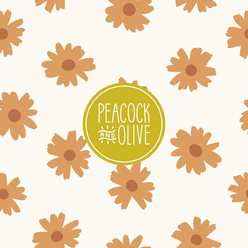 Seamless Pattern Neutral Boho | Digital Download File for Fabric ...