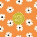 Seamless Pattern Boho Digital File for Fabric Fall Flowers Autumn ...