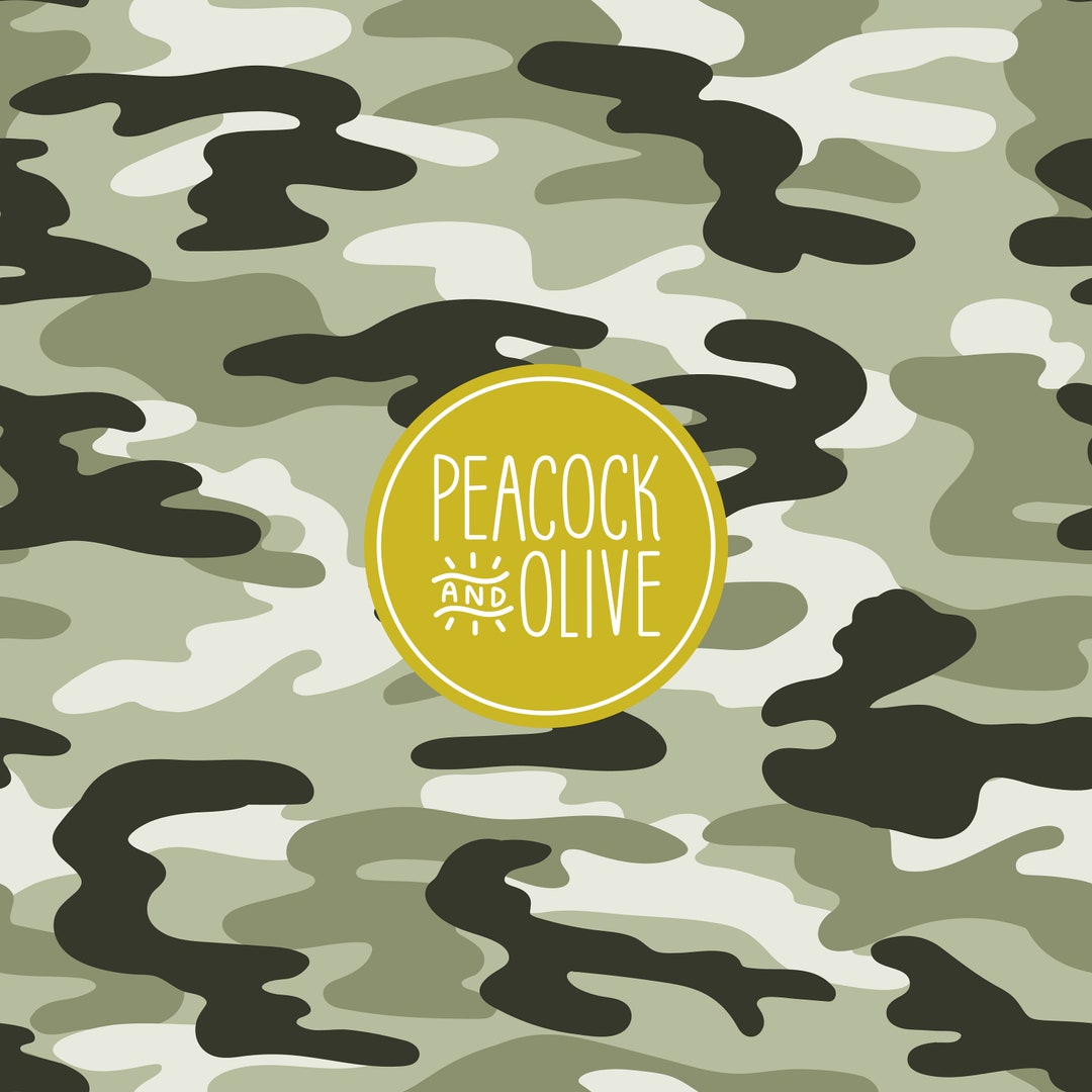 Seamless Pattern Camo | Digital File for Fabric | Modern Camouflage ...