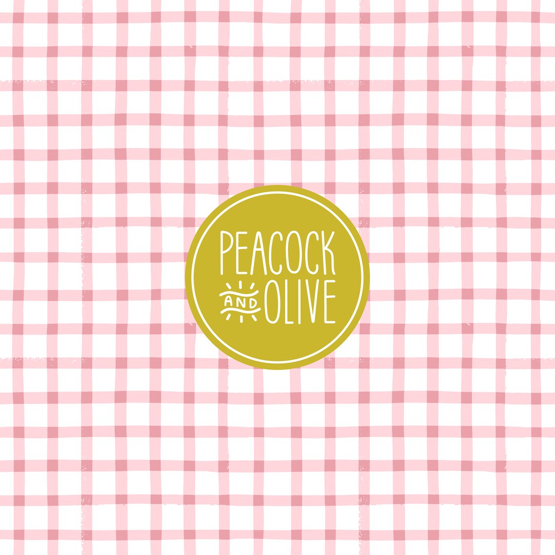 Pink Gingham Repeat Pattern File for Fabric Printing | Kids Summer ...