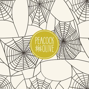 Seamless Pattern Halloween | Cute Spiderweb Cobweb Pattern for Kids ...