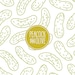 Repeat Print | Pickle Pattern | Digital Seamless File for Fabric ...