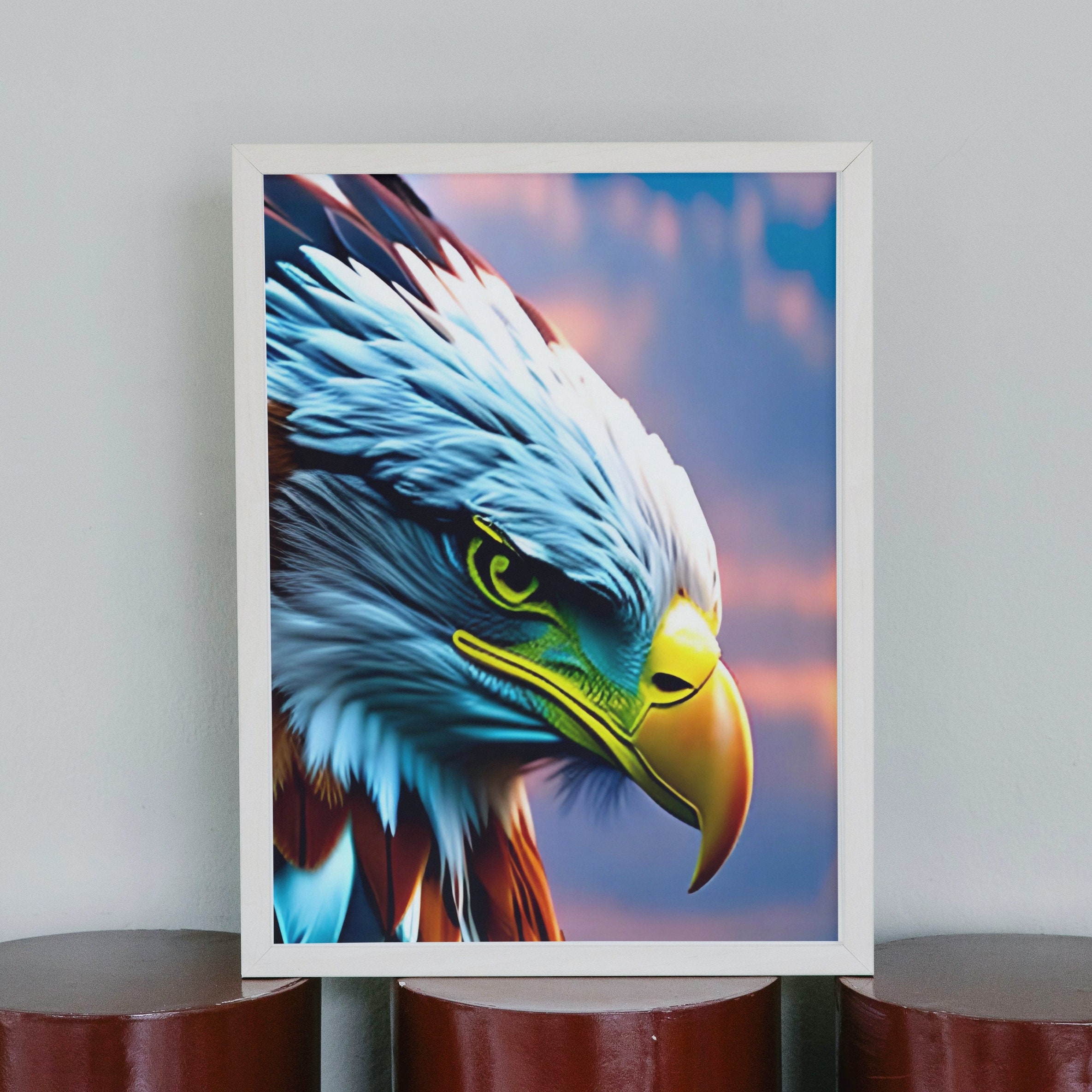 Magical Mythical Eagle: Eagle Image, Eagle Art Print, Mighty Eagle, Big ...